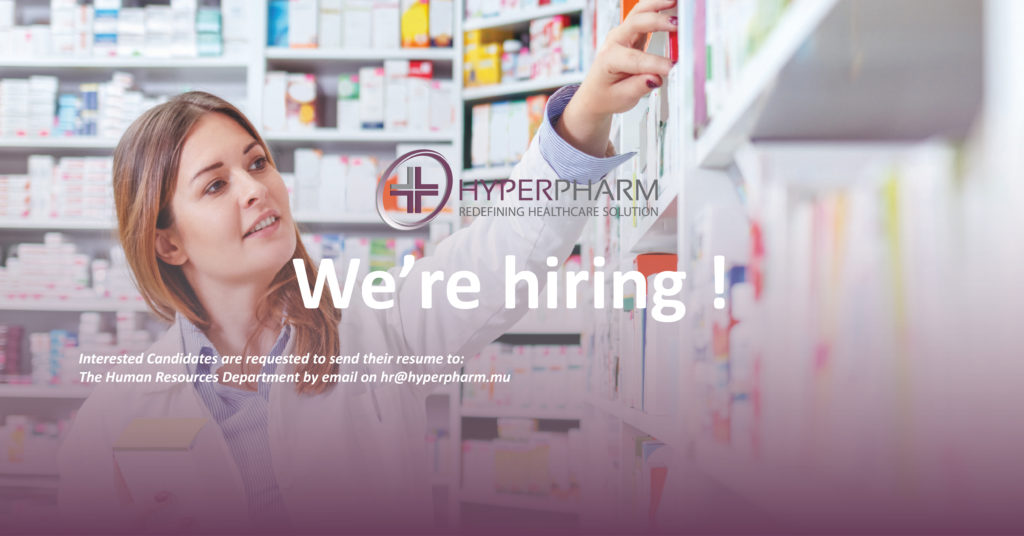 Trainee Pharmacy Dispenser - Hyperpharm